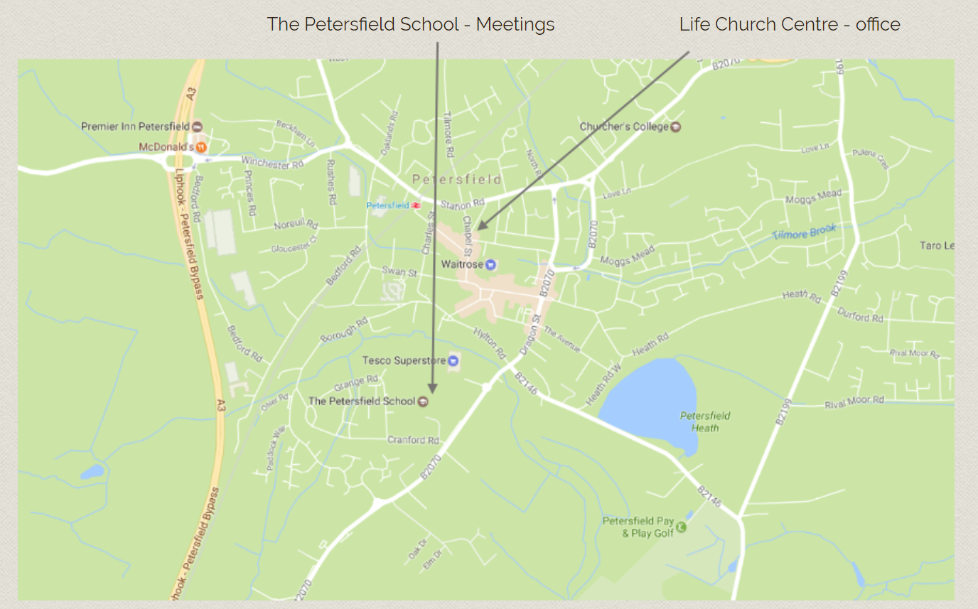 Contact Us – Life Church Petersfield